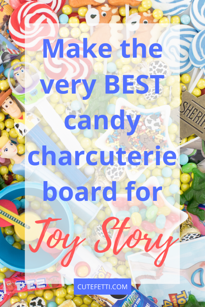 Toy Story Candy Board for Parties | Cutefetti