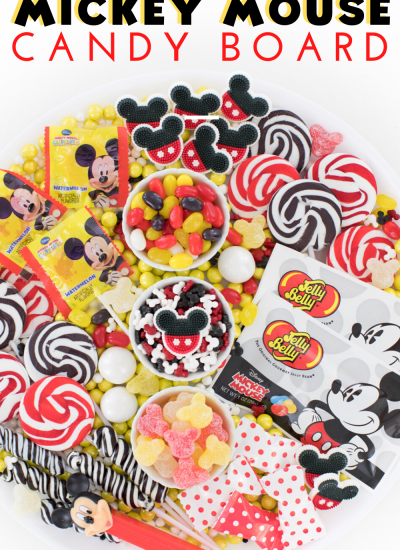 Mickey Mouse Candy Board | Cutefetti