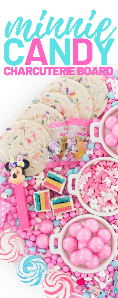 Minnie Mouse Candy Board | Cutefetti