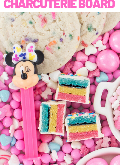 Minnie Mouse Candy Board | Cutefetti