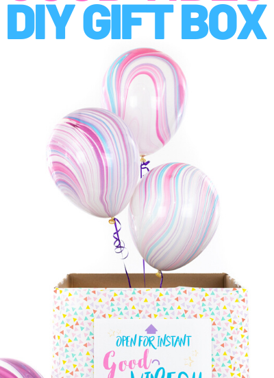 Good Vibes DIY Surprise Gift Box | Cutefetti