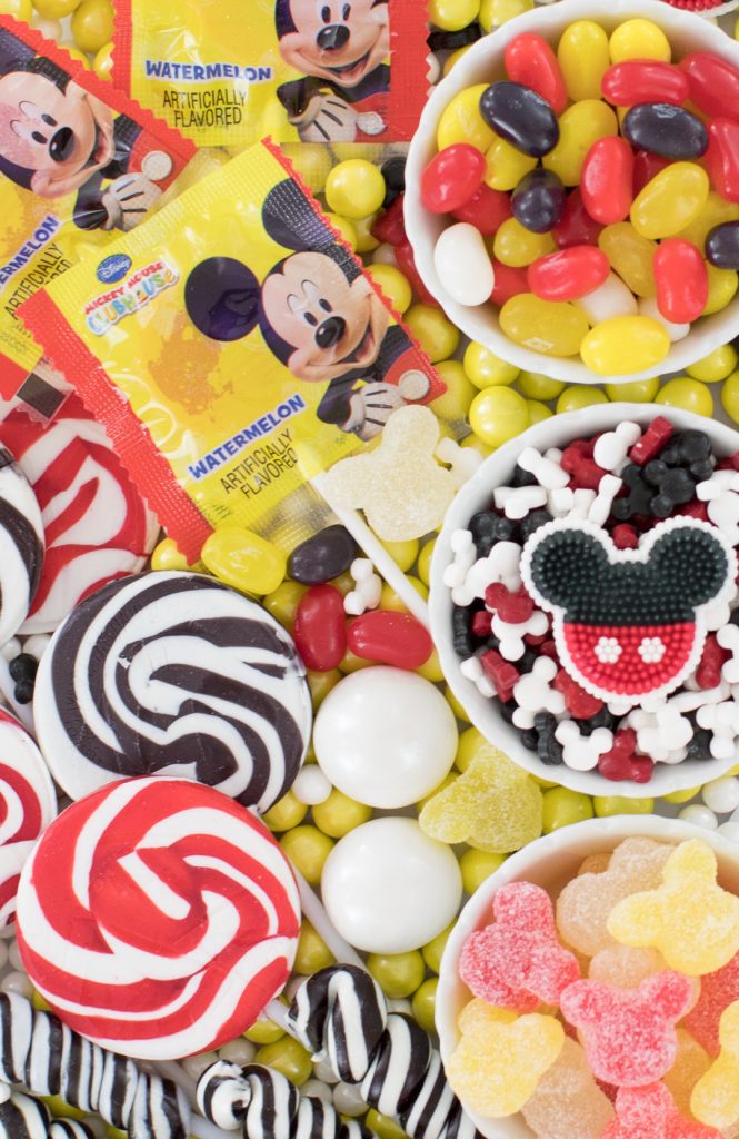 Mickey Mouse Candy Board