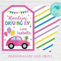 No Contact Drive By Party Car Parade Ideas