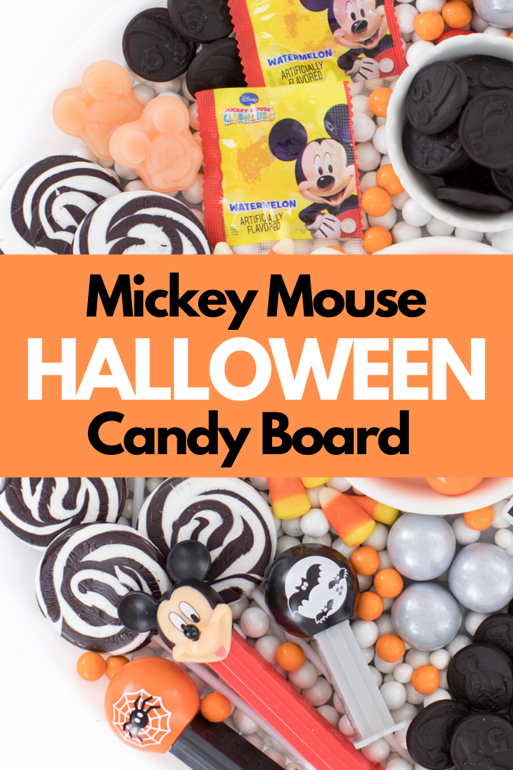 Mickey Halloween Candy Board | Cutefetti