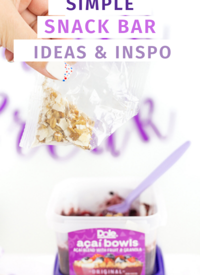 Delish Snack Break Ideas | Cutefetti