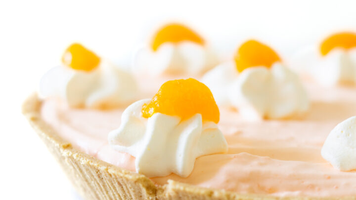 Mandarin Orange Pie | Cutefetti
