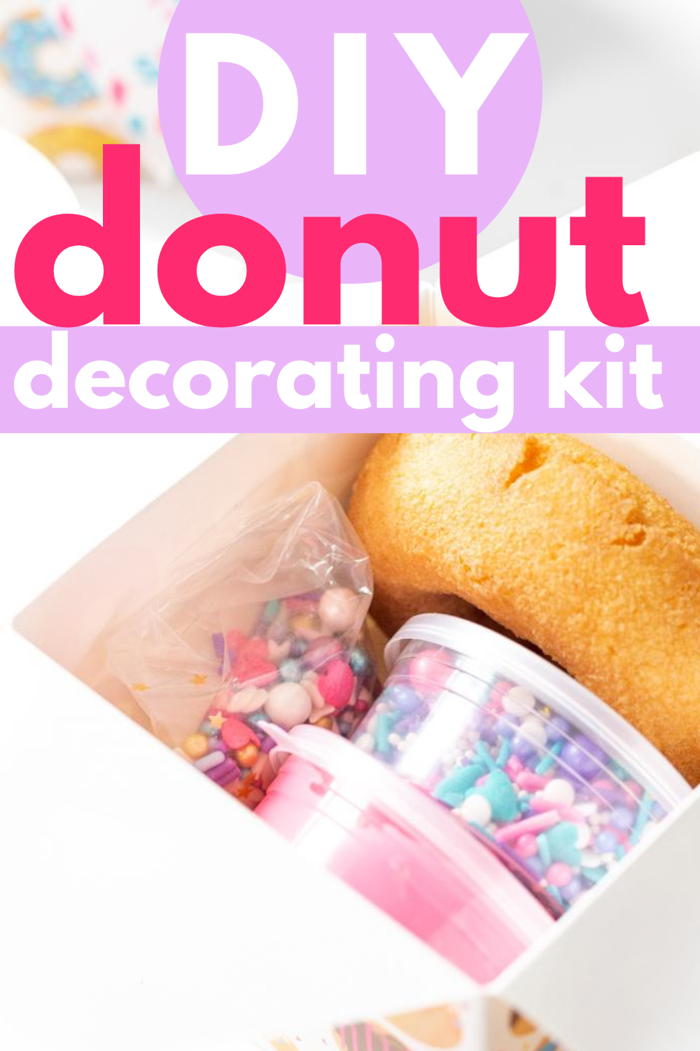 Mini Donut Decorating Kit | Cutefetti