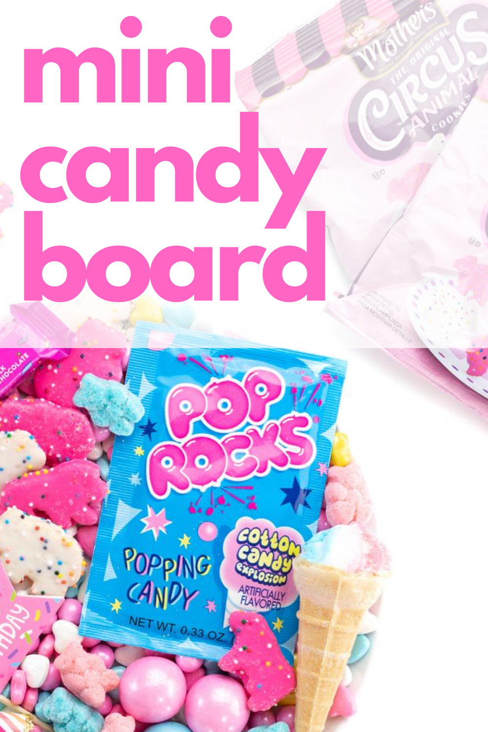 Birthday Candy Board For One | Cutefetti