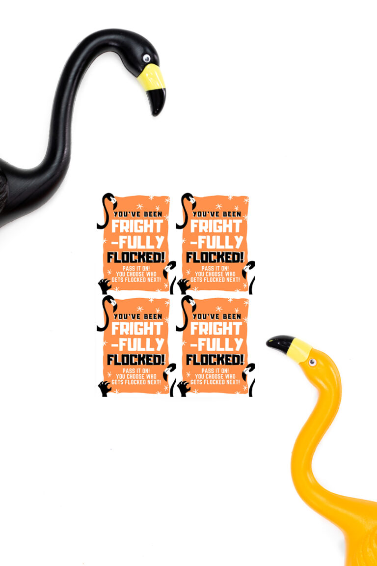 You've Been Flocked Halloween-Style