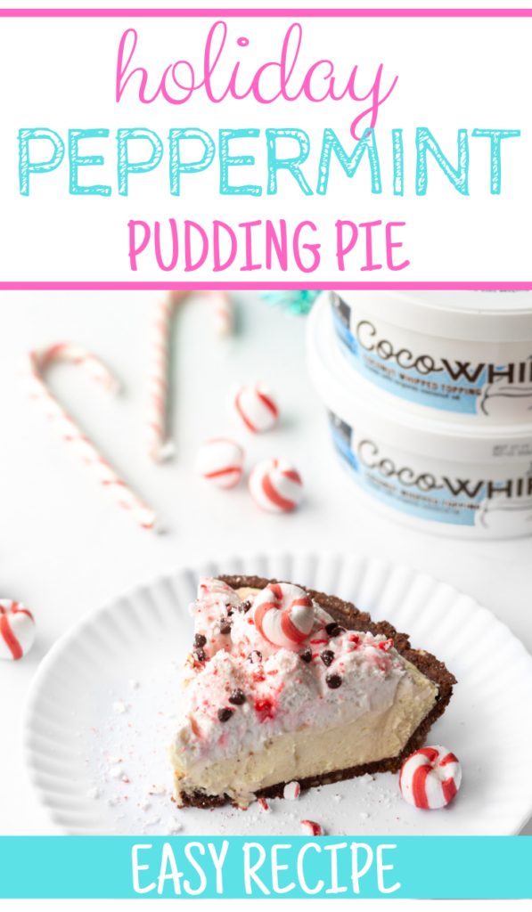 Peppermint Pudding Pie | Cutefetti