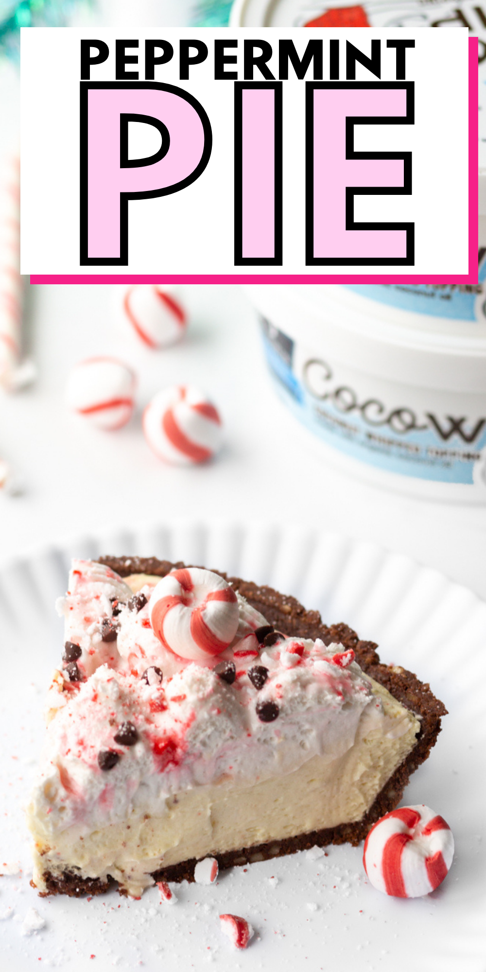 Peppermint Pudding Pie | Cutefetti