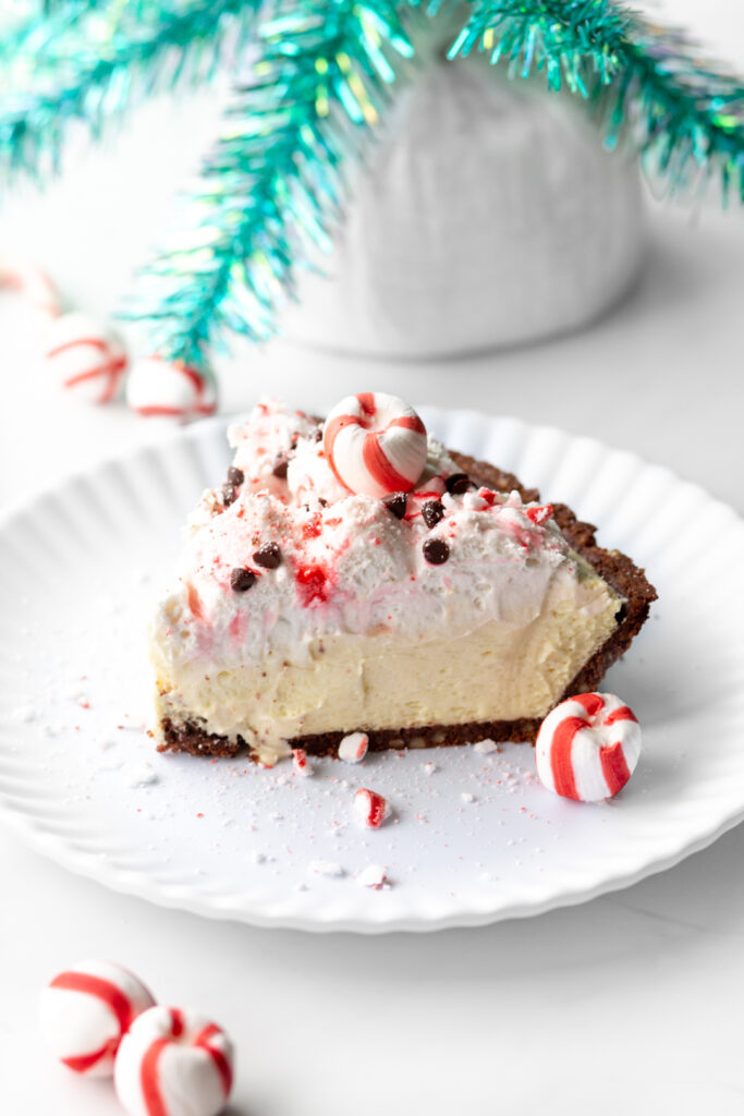 Peppermint Pudding Pie