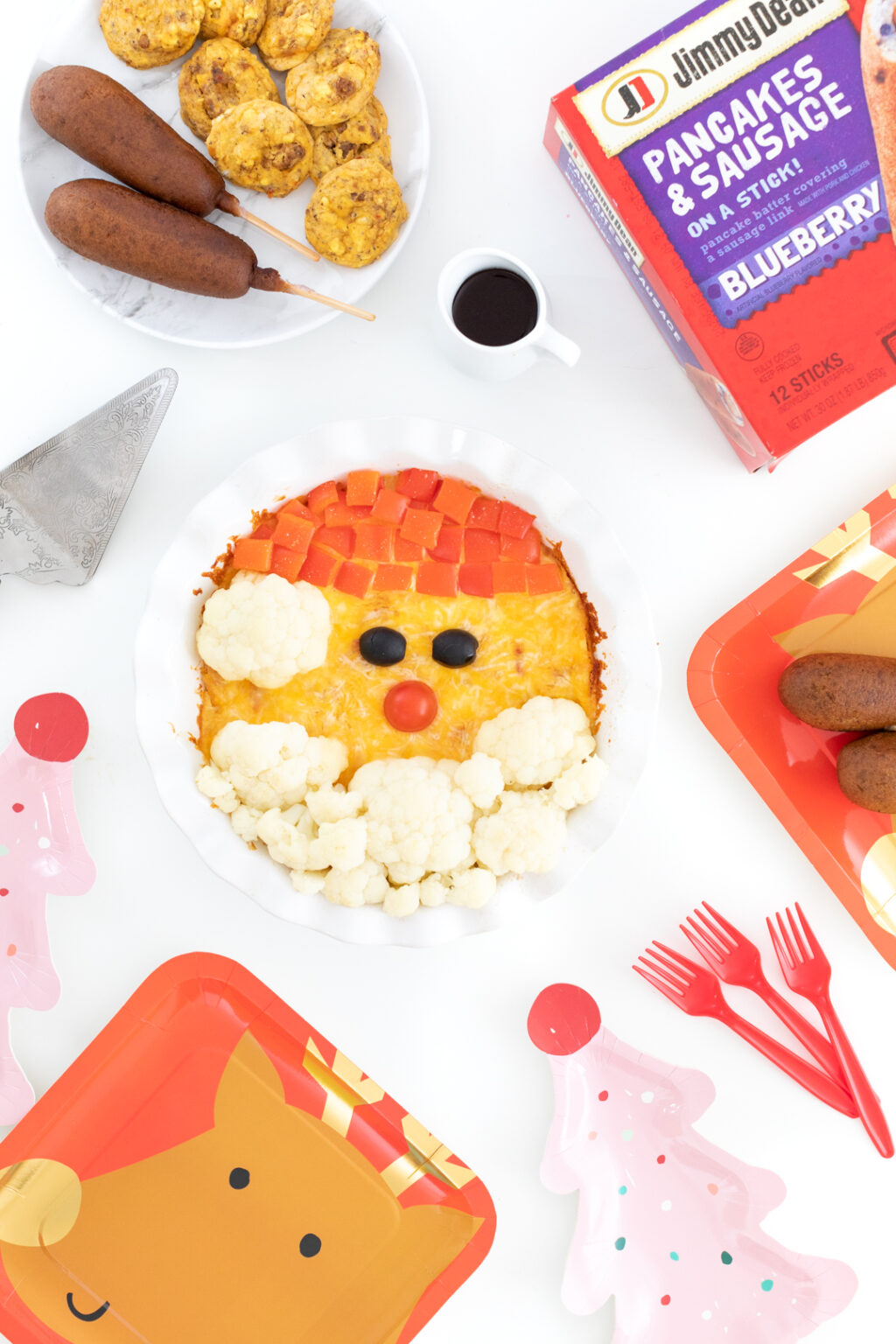 Santa Breakfast Casserole | Cutefetti