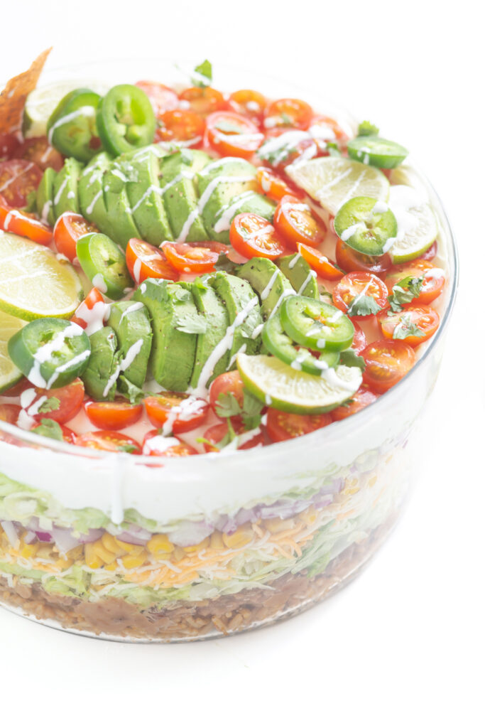 The Easy Mexican Layered Salad Made for Mondays