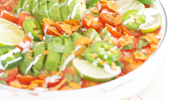 The Easy Mexican Layered Salad Made for Mondays | Cutefetti
