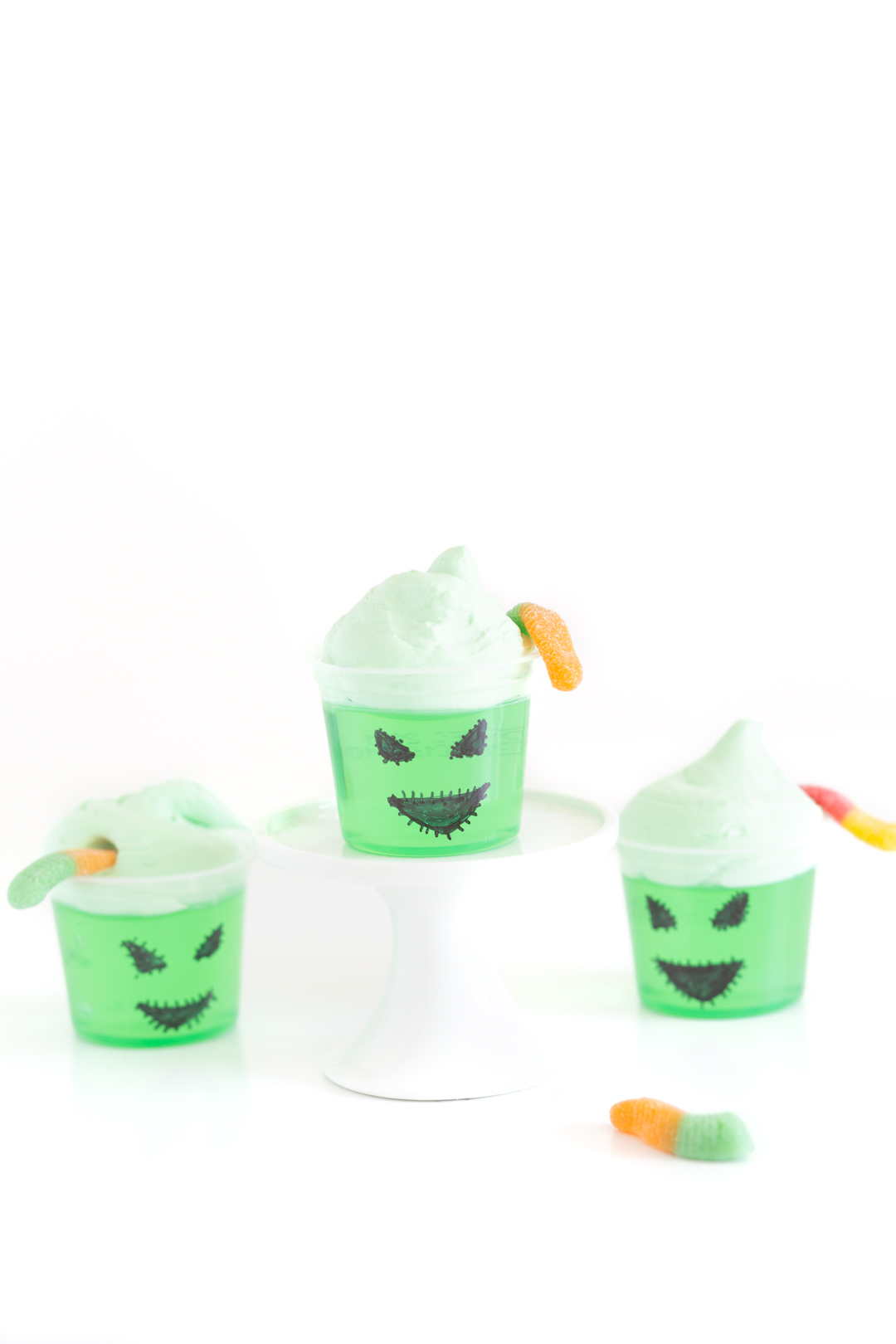 Oogie Boogie Gelatin Cups for Halloween