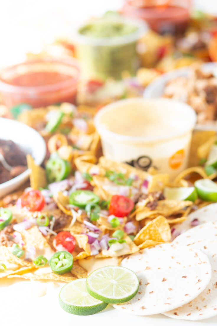 Epic Tabletop Nachos Spread for the Big Game
