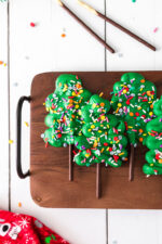 The Best Pocky Christmas Trees Recipe | Cutefetti