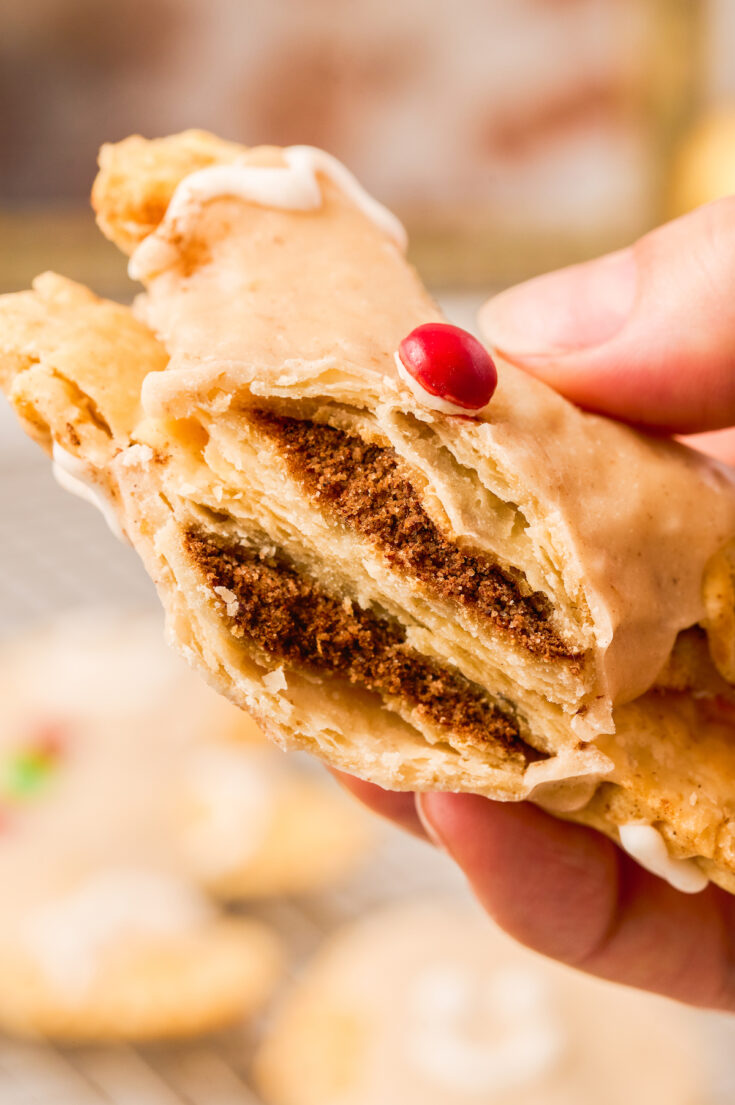 Homemade Gingerbread Man Poptarts