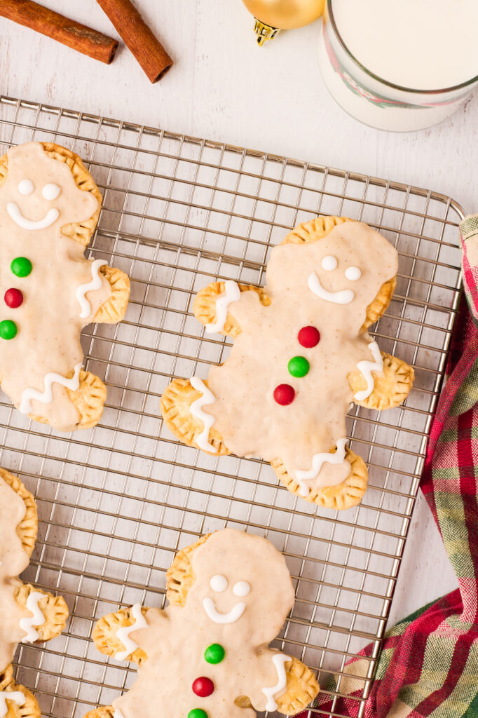 Homemade Gingerbread Man Poptarts