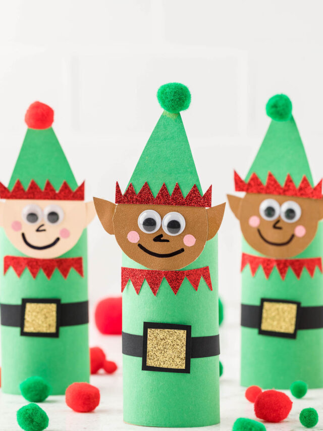Elfin' Cute Elf Toilet Paper Roll Craft Story