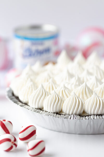 First Snowfall Peppermint Pie