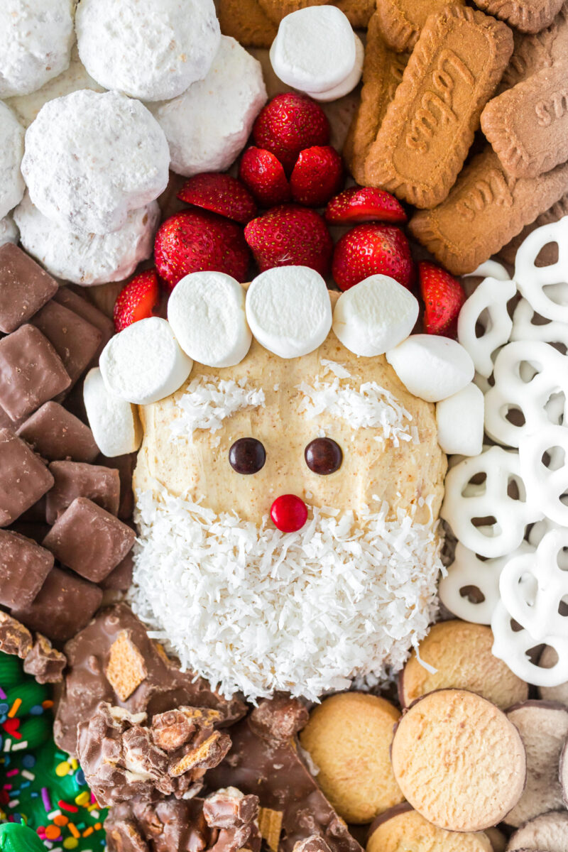 Santa Dessert Board
