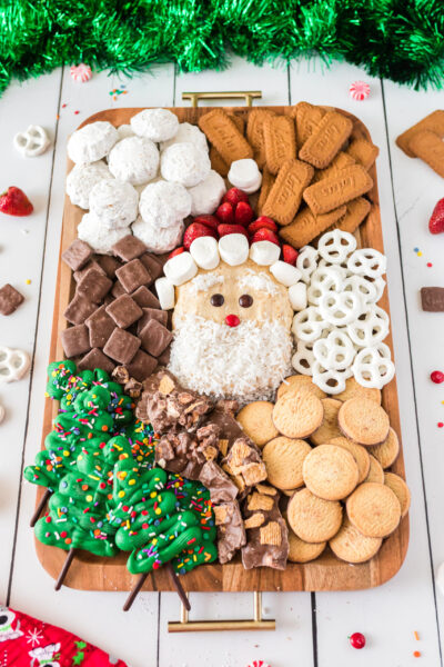 Santa Dessert Board