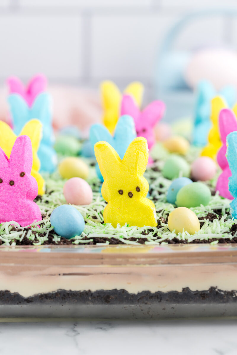 Easy Dirt Cake with Peeps