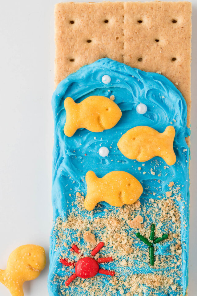 Ocean Graham Cracker Snacks
