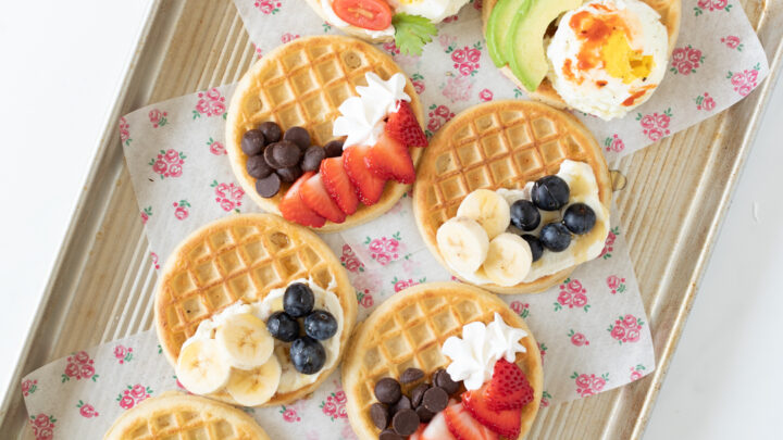 Sweet & Savory Waffle Tray | Cutefetti