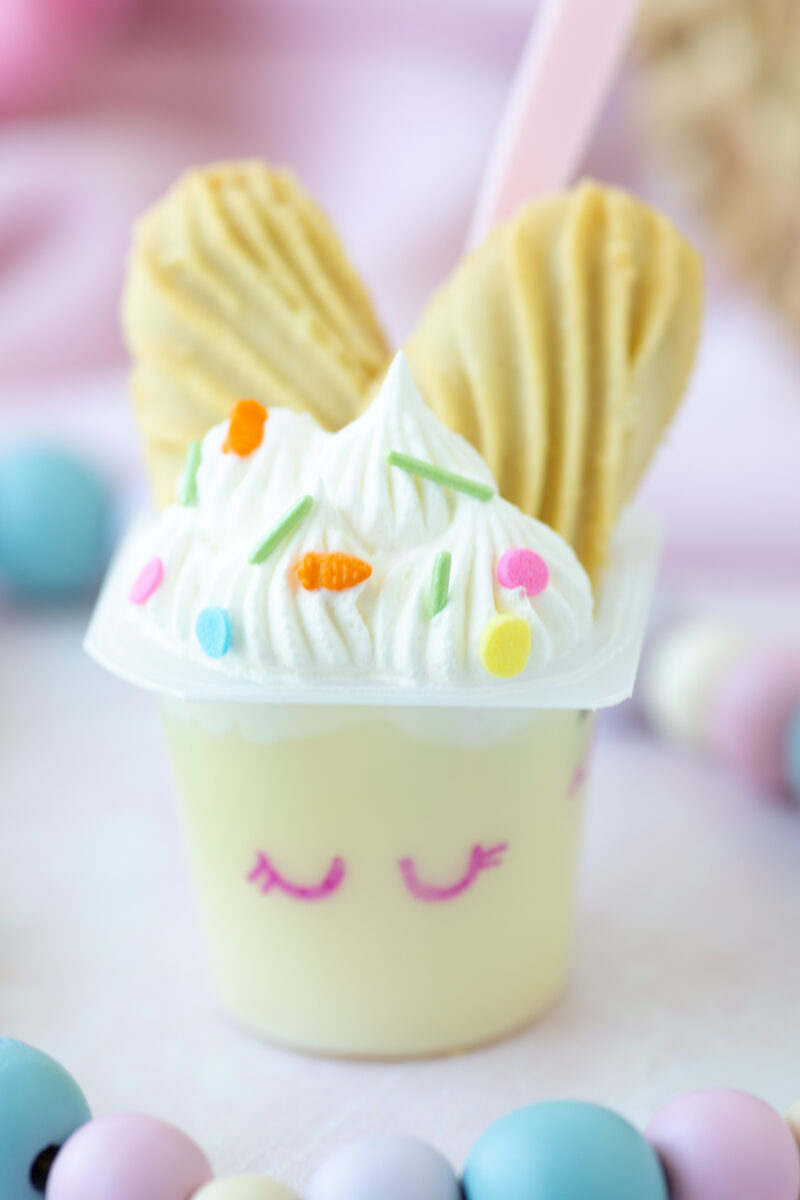 How to Make Easter Bunny Pudding Cups