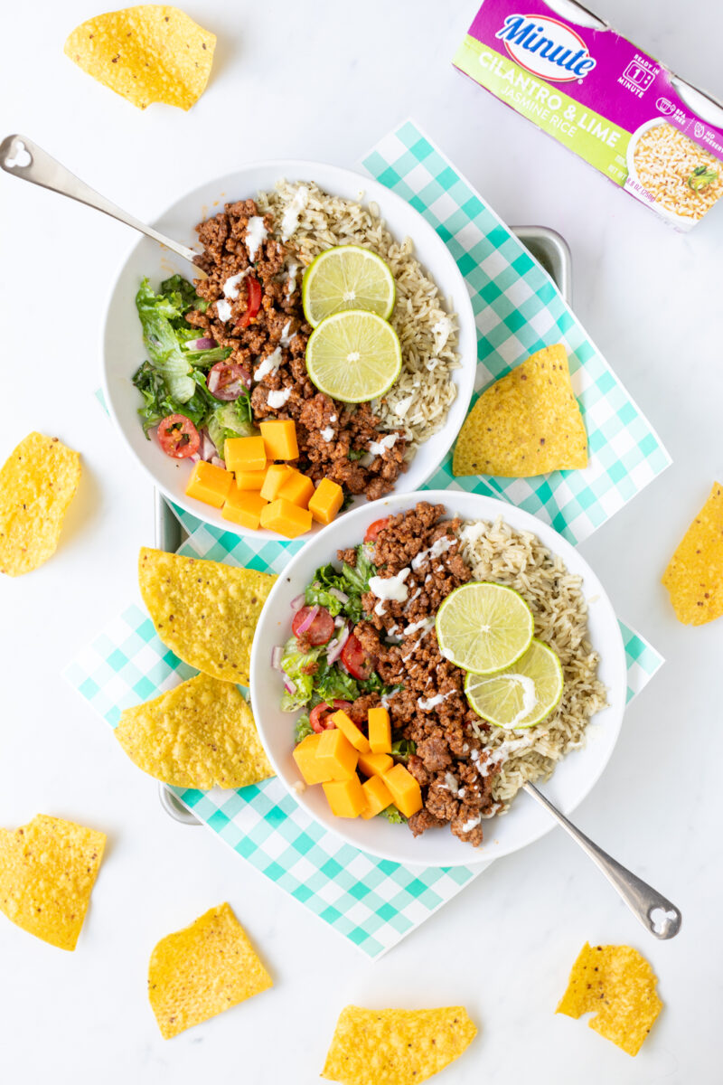 These 5 Minute Rice Bowls Can Be Made with Leftovers