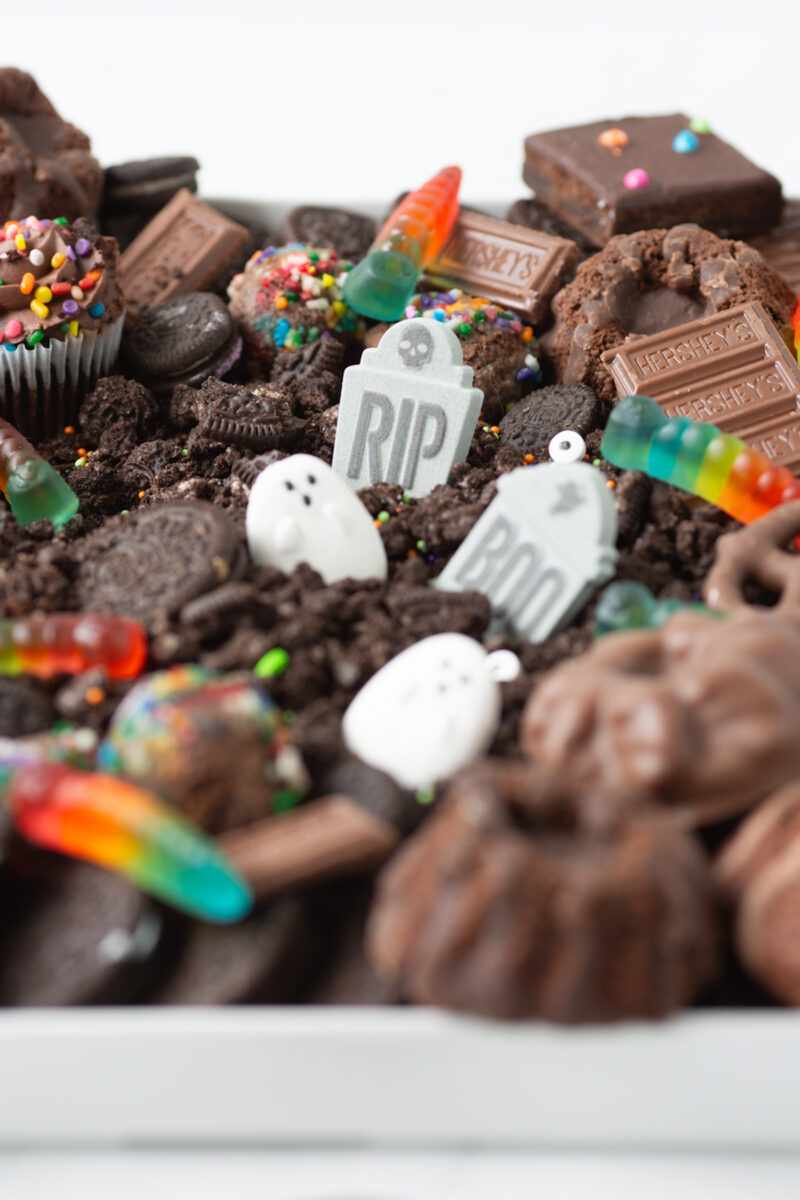 Create a Ghosts in the Graveyard Dessert Board To Die For