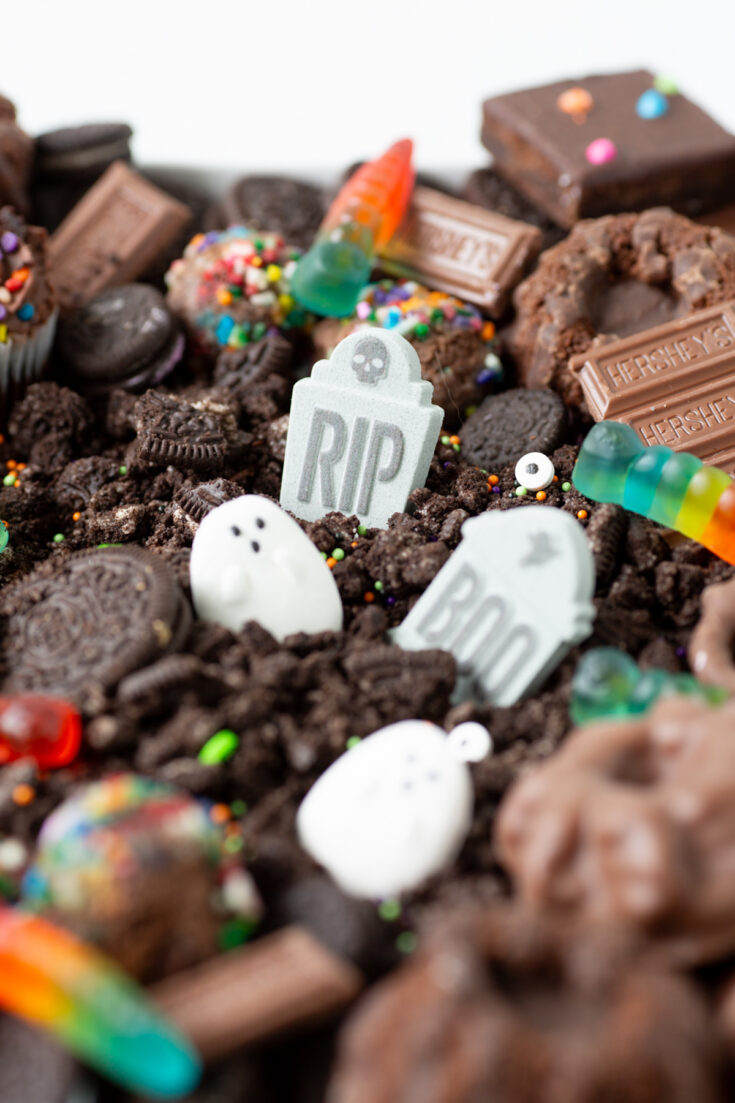 Create a Ghosts in the Graveyard Dessert Board To Die For