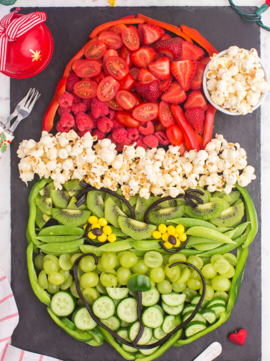 Santa fruit tray store