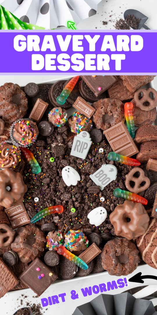 Create a Ghosts in the Graveyard Dessert Board To Die For