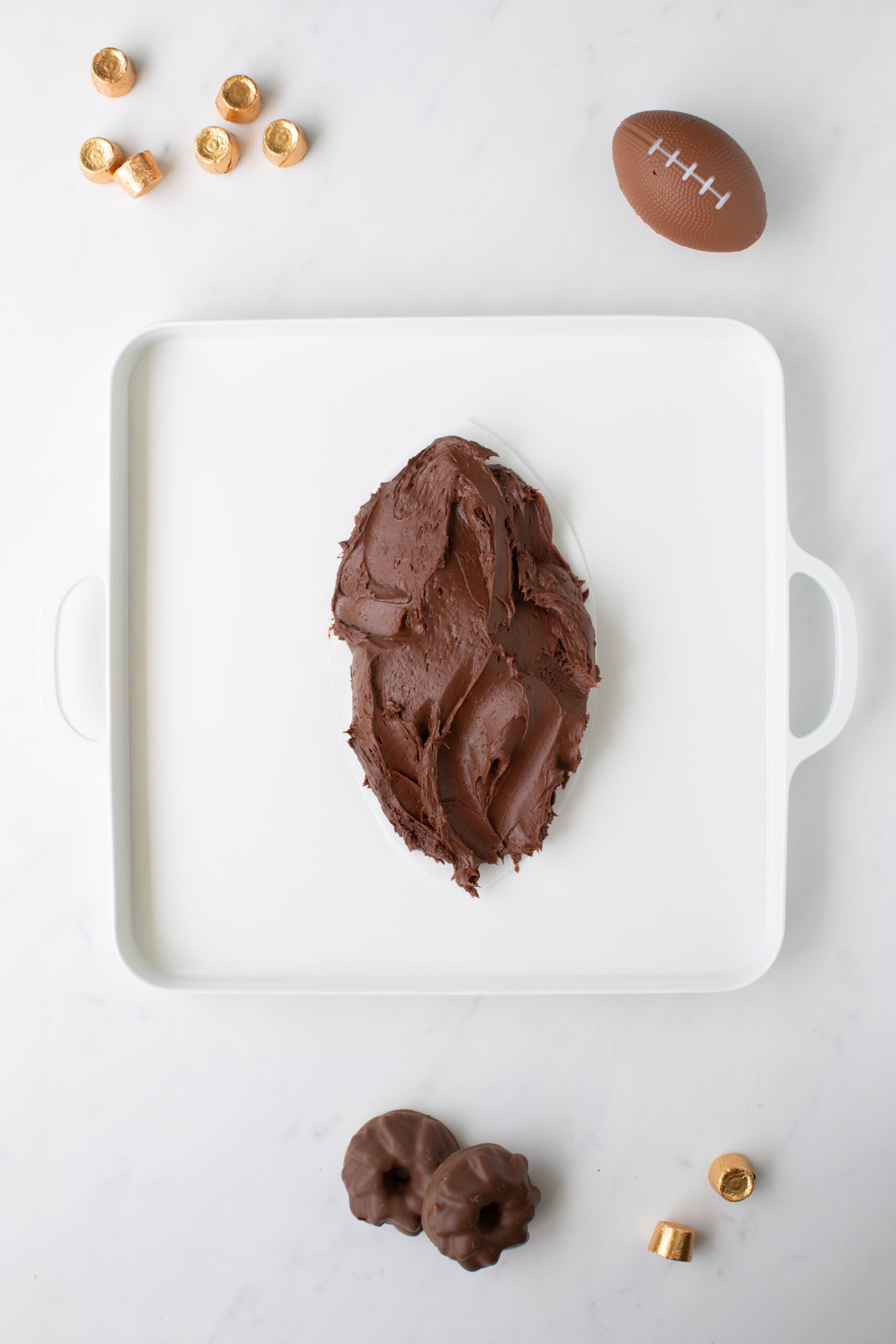 Serve this Football Dessert Board for the Big Game