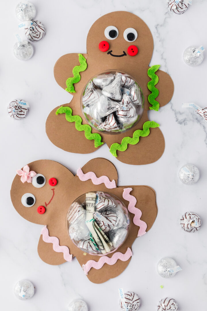 Free Gingerbread Candy Dome Craft with Template | Cutefetti