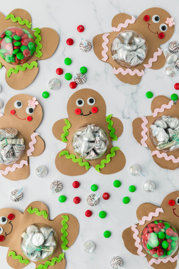 Free Gingerbread Candy Dome Craft with Template | Cutefetti