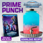 Red and Blue Punch to Celebrate Transformers: EarthSpark