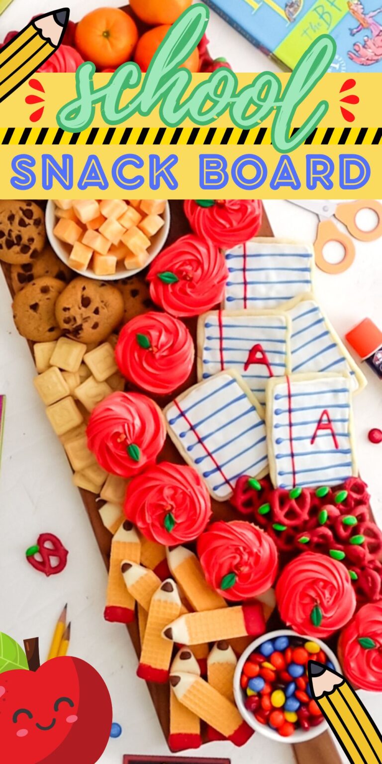 Back to School Charcuterie Board