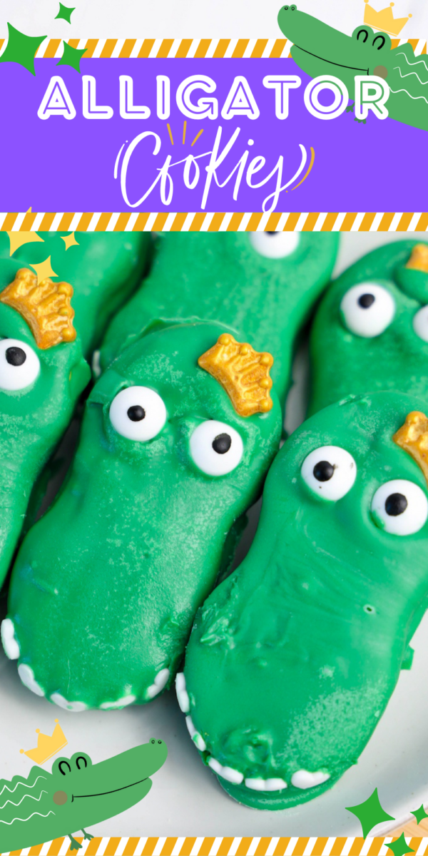 Chomp on these Alligator Cookies Right Now