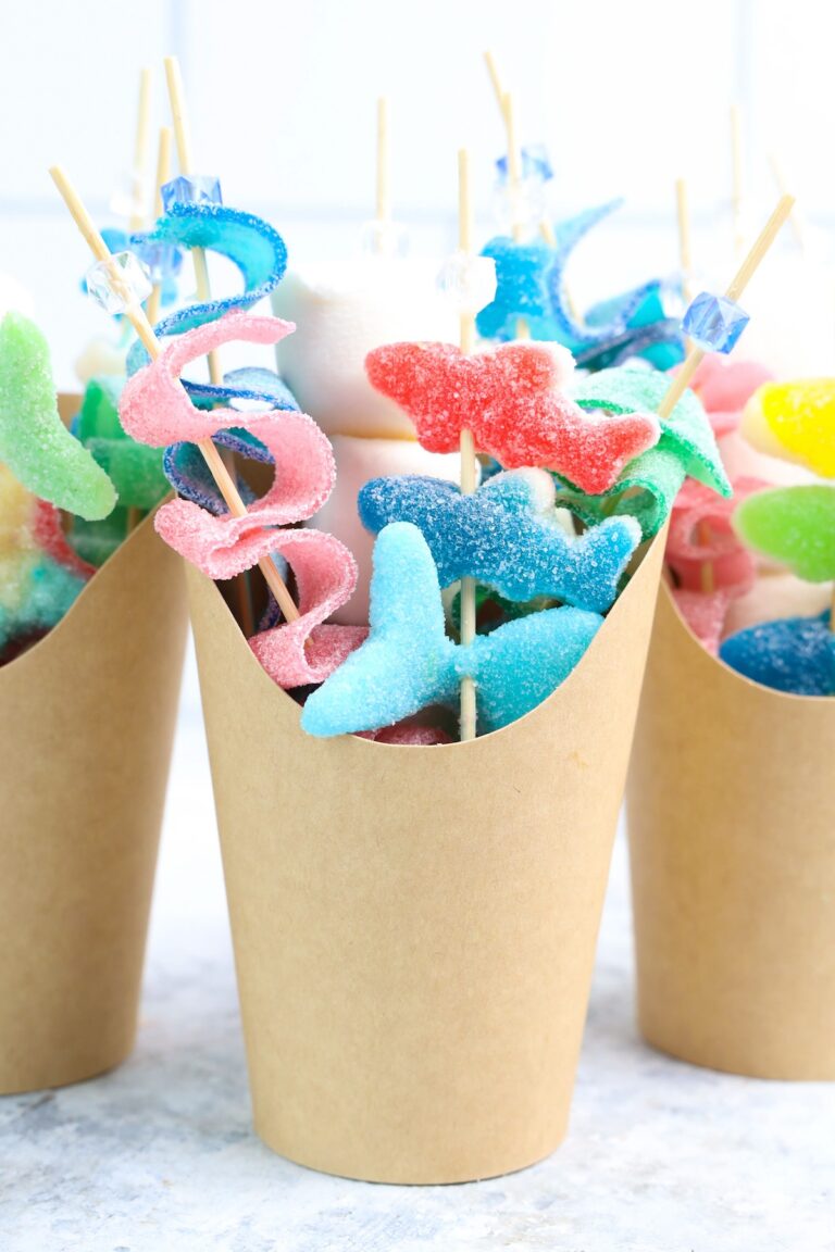 The Colorful Beach Candy Charcuterie Cups To Make Next | Cutefetti