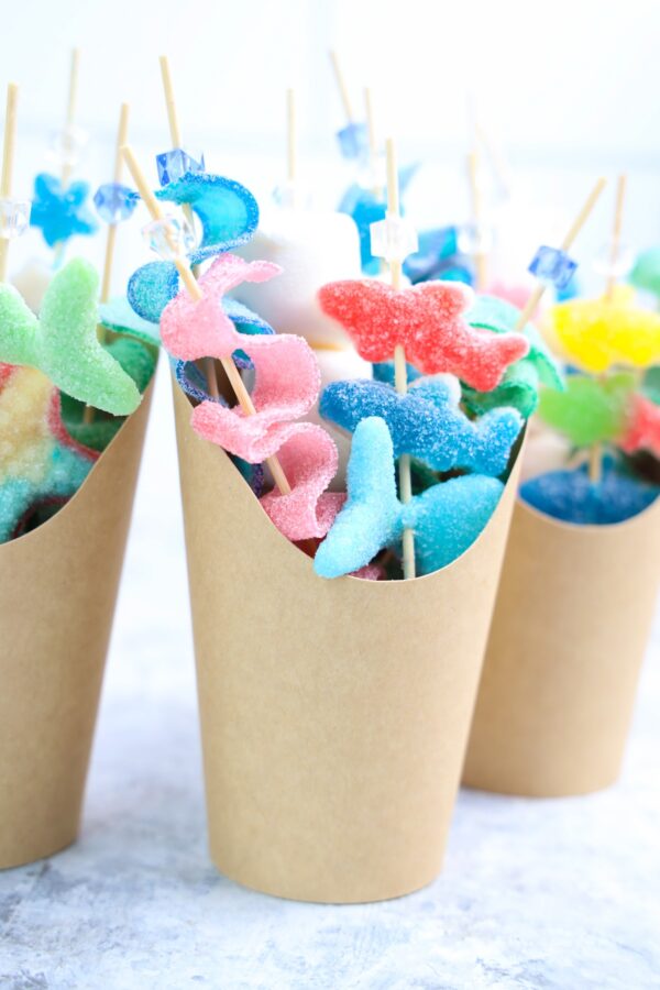 The Colorful Beach Candy Charcuterie Cups To Make Next | Cutefetti