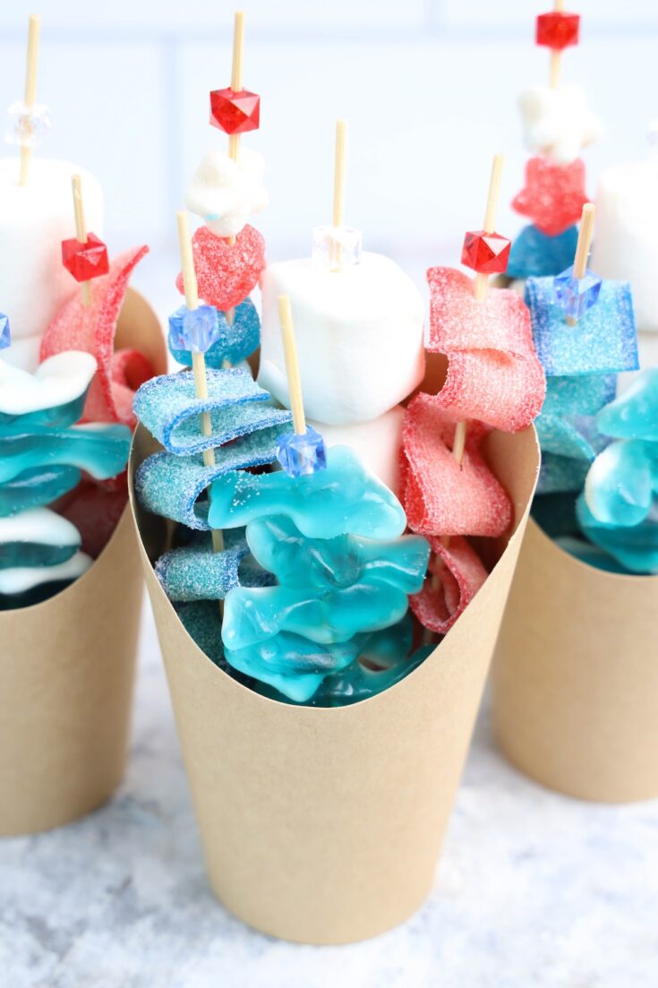 Take a Bite Out of these Shark Candy Cups