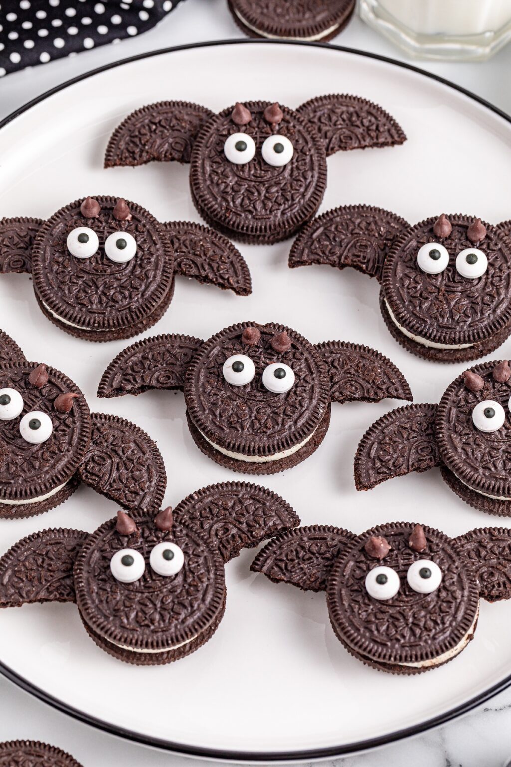How to Make Double Stuf OREO Bat Cookies