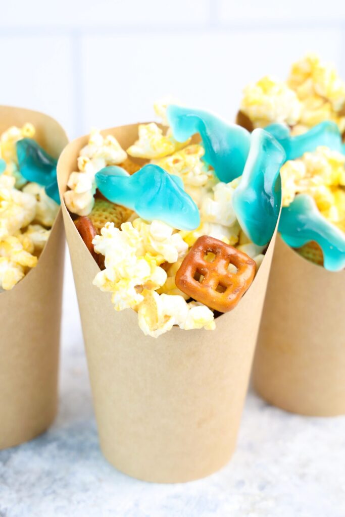 Easy 3 Ingredient Shark Snack Cups To Make This Week