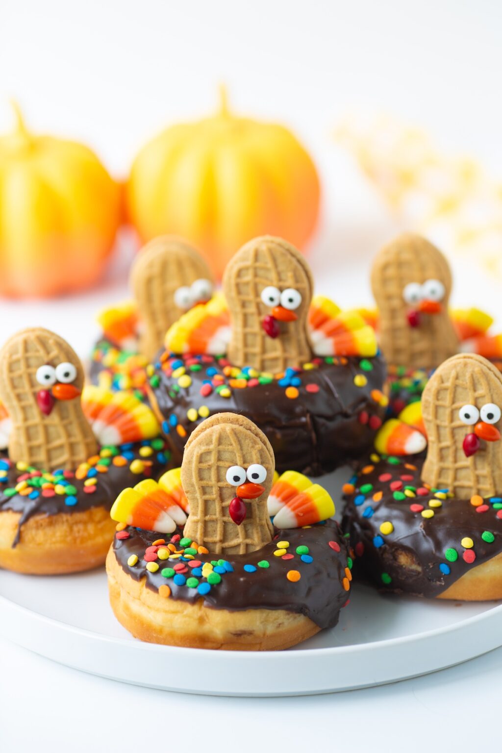 Impress Guests with These Easy Nutter Butter Turkey Donuts
