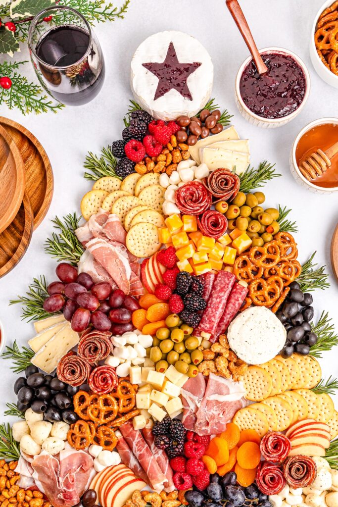 Amazing Christmas Tree Cheese Board for Foodies and Party Hosts